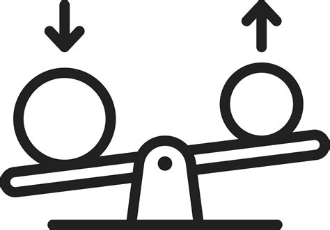 Seesaw Icon Vector Image 23934748 Vector Art At Vecteezy