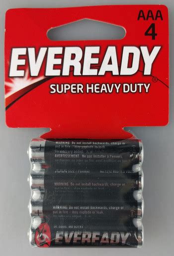 Eveready Shd Aaa Batteries Pack Of 4 Value Max Products
