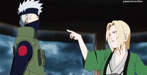 Tsunade Senju Kakashi  Tsunade Senju Kakashi Funny Discover Share