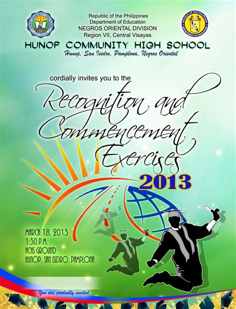 Recognition And Commencement Exercises Hunop Community High School