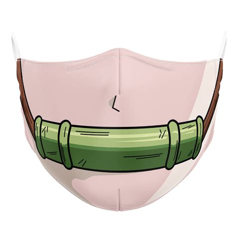 Animedwarf Nezuko Pattern V2 Demon Slayer Face Mask Animedwarf