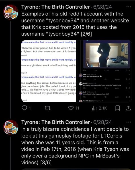 Ava Chris Tyson Christopher Stephen Tyson “christine Tyson” “chris The Meme God” Page