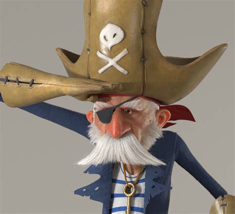 Artstation Pirate Bohlool Belarak Cartoon Character Design