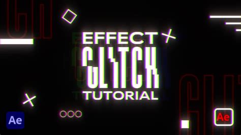 Glitch Effect Tutorial After Effects Youtube