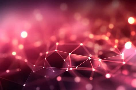 Premium Photo Technology Digital Data Mesh Network Background
