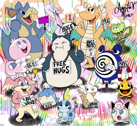 Who Wanna To Hug A Pokemon By AVM Cartoons On DeviantArt Pokemon Cartoon Hug
