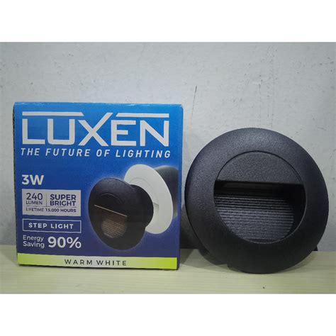 Jual Luxen Led Lampu Dinding Bulat Wall Step Light Lampu Tangga Bulat