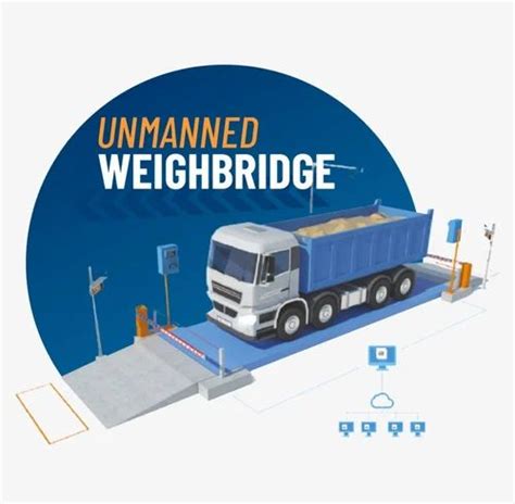 Three Phase Unmanned Weighbridge Service 220v Weighing Capacity 300