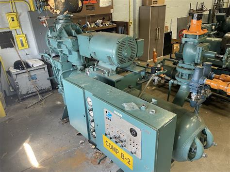 Frick Ammonia Compressor Package Model Rdb 134b Hp 100 Volt 460 Item Refrigeration
