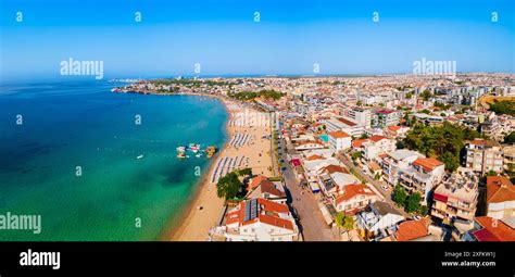 Didim City Beach Aerial Panoramic View Didim Is A Town In Aydin