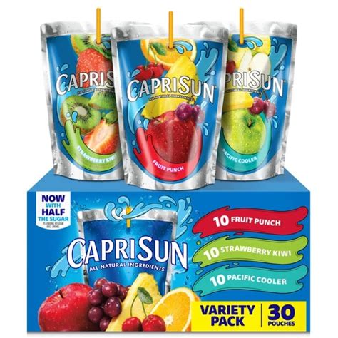 Capri Sun Variety Pack 30pk6 Fl Oz Pouches Target