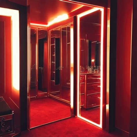 Premium Ai Image Dressing Room Design