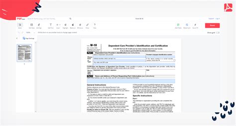 W 10 Form 2023 Printable Forms Free Online
