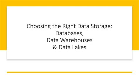 Exploring The Pros And Cons Databrick Vs Traditional Data Warehouses Pdf