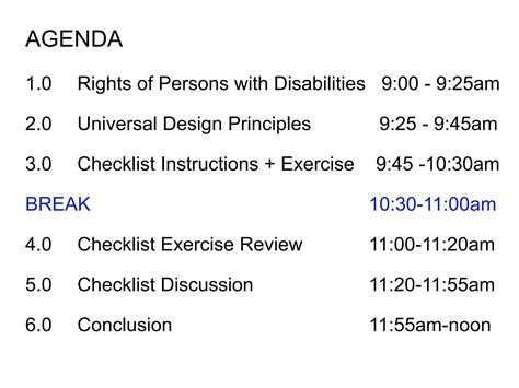 Disability Inclusive Infrastructure Presentation Pdf