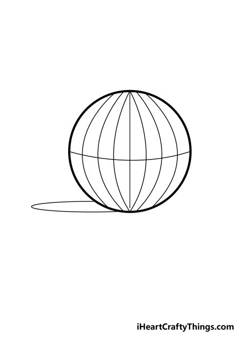 Sphere Drawing How To Draw A Sphere Step By Step