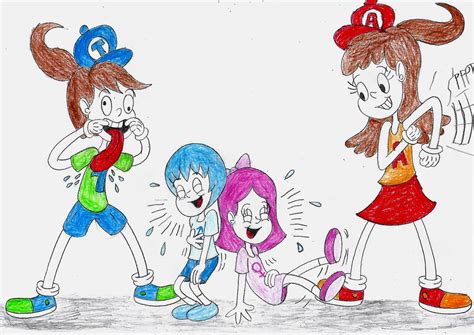 Art Trade Silly Twins By Pencilwalker On Deviantart