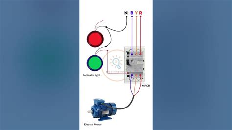 Mpcb Connection Diagram Electrical Electricalnetwork Wiring Youtube