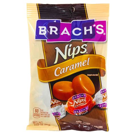 Brachs Nips Caramel Hard Candy