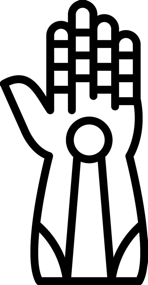 Gauntlet Vector Icon Design 27562628 Vector Art At Vecteezy