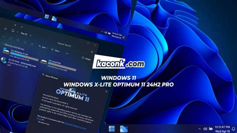 Download Windows X Lite Optimum 11 24h2 Pro Kaconk