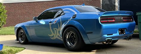 Roberts 2018 Hellcat Challenger Hellephant On Weld Racing Drag