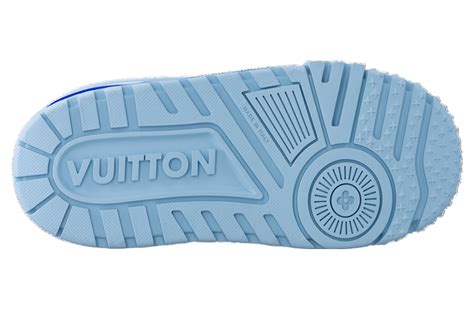 Louis Vuitton Lv Trainer Maxi Blue Teal Aug 2024 1acf7m