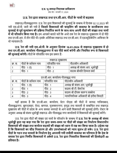 Uprera Rera Realestate Buildersanddevelopers Adv Indresh Vikram Singh