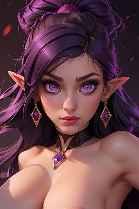 Rule 34 Ai Generated Breasts Elf Ears Elf Female Large Breasts
