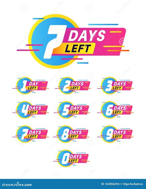 Timer Countdown Timer Icon Set Timers Symbol Stopwatch Collection Vector EPS Isolated On
