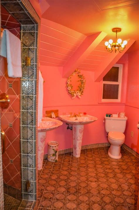 Getaway At The Madonna Inn Californias Theme Room Hotel Pink