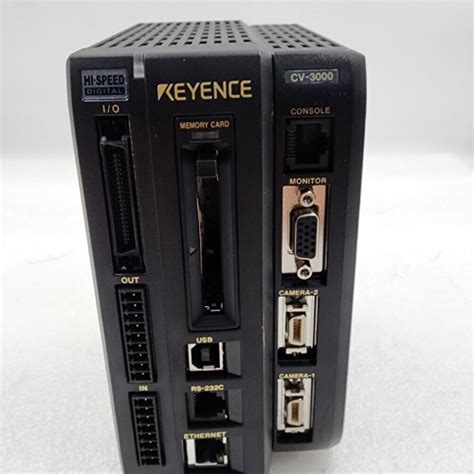 Keyence Cv 3000 Machine Vision Controller Hi Speed Digital Image Sensor