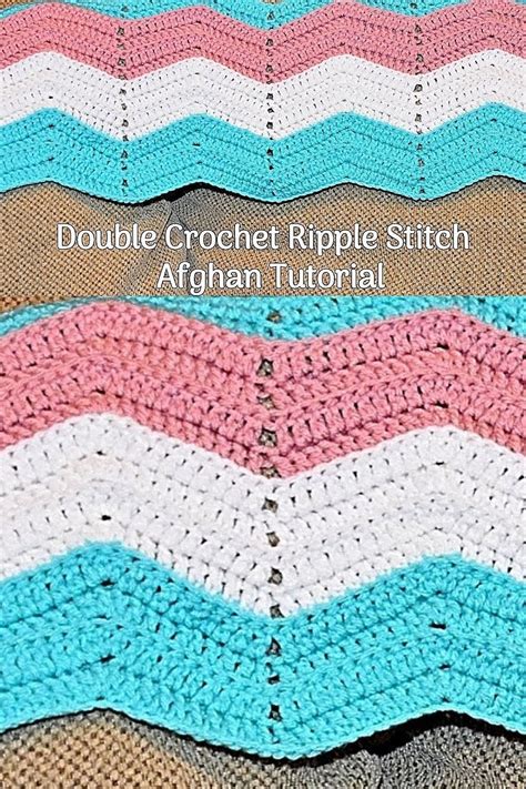 How To Crochet A Ripple Stitch Afghan