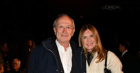 Jean Paul Agon Et Sa Compagne Sophie Scheidecker Front Row Du Défilé