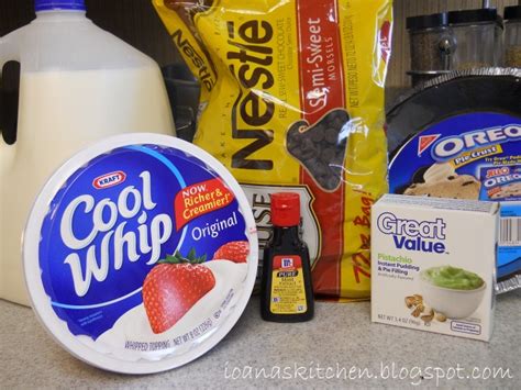 Whats Cookin Mom Grasshopper Pudding Pie