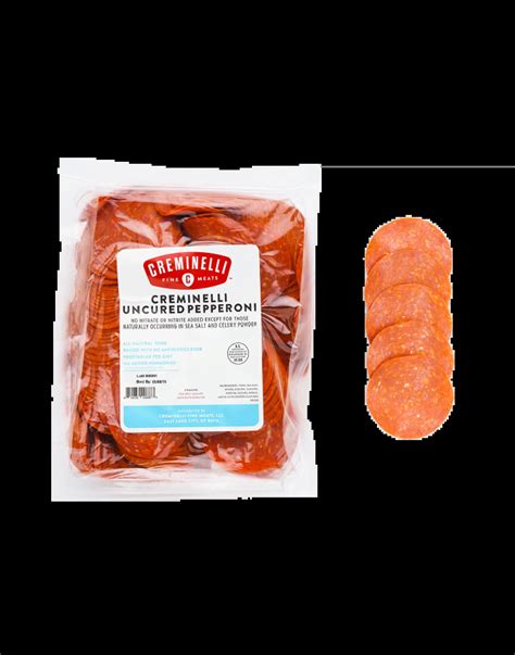 Pepperoni Bulk Sliced Creminelli Fine Meats
