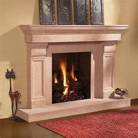 Belford Classic Series Stone Fireplace Mantel Mantels Direct