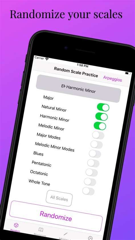 iPhone 용 Scale Practice Randomizer 다운로드