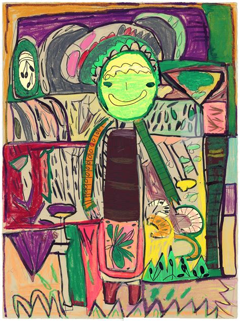 Great Green Person Intoart