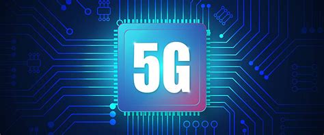 5g Speed Circuit Technology Background Board Computing Network Vector