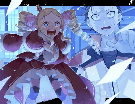 Natsuki Subaru And Beatrice Re Zero Kara Hajimeru Isekai Seikatsu