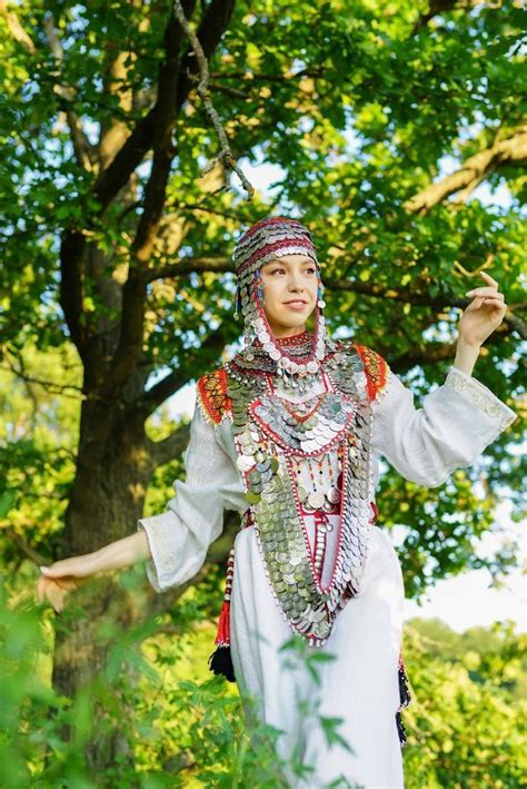 Чувашкa Chuvashian Traditional Costume Traditional Outfits Folk