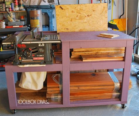 6 Diy Table Saw Stations For A Small Workshop