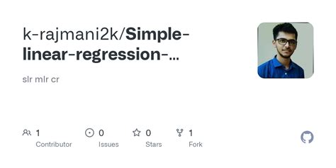 Github K Rajmani2ksimple Linear Regression Multiple Regression Regression Vs Correlation Slr