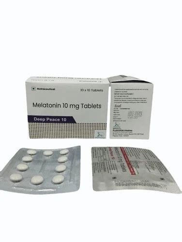 Meletonin Bp 10mg At ₹ 75stripe Natrol Melatonin Tablet In Rajpura