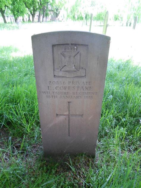 Ernest Copestake Roll Of Honour Nottinghamshire County Council