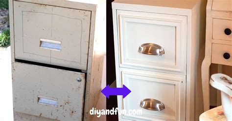 Easy File Cabinet Makeover Diy And Fun