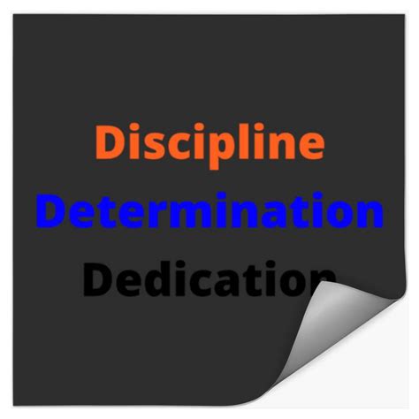 Discipline Determination Dedication Sold By Hannah Shaw Sku 31296252