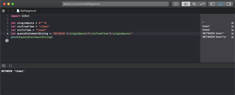 Single Quote Character In Swift Stack Overflow