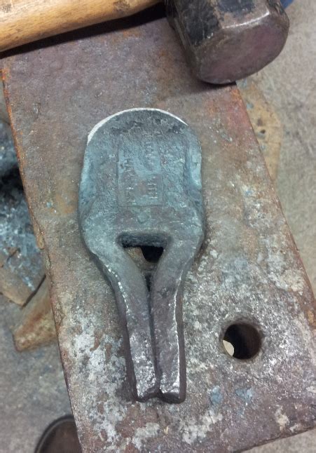 Hot Cut Hardy Tool From Auger Tooth Tools I Forge Iron